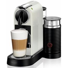Nespresso Kapselmaschine &raquo;CITIZ EN 267.WAE von DeLonghi, White&laquo; inkl. Aeroccino Milchaufsch&auml;umer, Willkommenspaket mit 7 Kapseln wei&szlig; Einheitsgr&ouml;&szlig;e 
