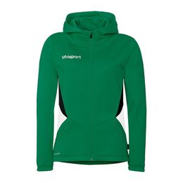 Uhlsport Damen Trainingsjacke "Trainingsjacke Equipe 29 Multi Hood Women", gr&uuml;n, Gr. XXL, Obermaterial: 100% Polyester Pol. recyc.., Jacken