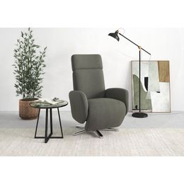 Sit & More sit&more TV-Sessel &raquo;Grenoble, inkl. Kopfteilverstellung&laquo; wahlweise mit 2 Motoren, Akku & Aufstehhilfe grau Flachgewebe, elektrisch verstellbar,mit 