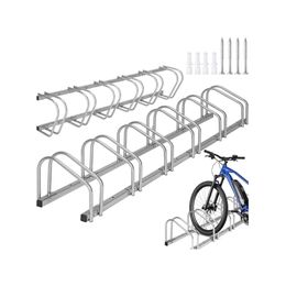 TecTake Fahrradb&uuml;gel, von beiden Seiten befahrbar, aus rostfreiem Stahl | Gr.: 3