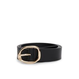 Tommy Hilfiger Damen Lederg&uuml;rtel &raquo;TH SCULPT 3.0&laquo; schwarz 85