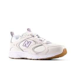 New Balance Damen Sneaker "408", Gr. 40, wei&szlig;, Synthetik, Textil, Schuhe, inspiriert vom Design des New Balance 530 und 740