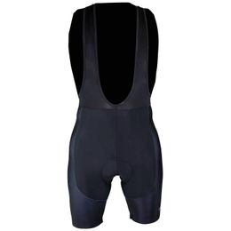 Roleff Fahrradhose "Bike Tr&auml;gerhose RO", S, N-Gr, schwarz, Hosen, mit Tr&auml;ger-Oberteil und Sitzpolster