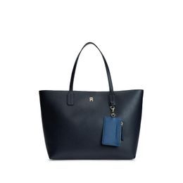 Tommy Hilfiger Damen Tragetasche &raquo;TH ICON TOTE&laquo; Damen Handtasche, Shopper mit doppeltem Henkel B/H/T: 46,5cm x 29,5cm x 15cm