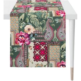 Apelt Tischl&auml;ufer &raquo;3403&laquo; beige Baumwolle, Polyester B/L: 140cm x 48cm, 1 Stk., rechteckig