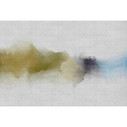 Livingwalls living walls Fototapete &raquo;Walls by Patel Daydream 3&laquo; glatt Vlies, Wand, Schr&auml;ge blau Vlies B/L: 4m x 2,7m