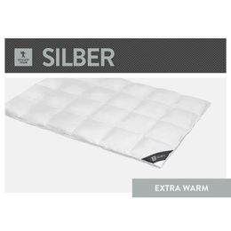 Spessarttraum Daunenbettdecke &raquo;Silber&laquo; extrawarm F&uuml;llung 100% Daunen 1 Stk. tlg. hergestellt in Deutschland, allergikerfreundlich wei&szlig; Bettdecken 