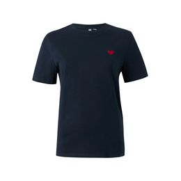 Pieces Shirt 'PCMila' female size XL Navy / Red