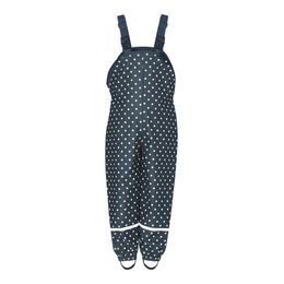 Playshoes Regenlatzhose Jungen Gr&ouml;&szlig;e 80 dunkelblau / wei&szlig;