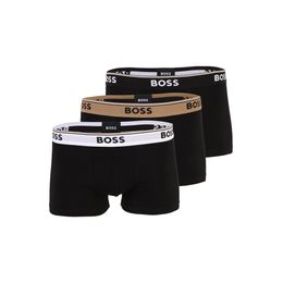 BOSS Boxershort 'Power' Herren Gr&ouml;&szlig;e XL brokat / schwarz / wei&szlig;