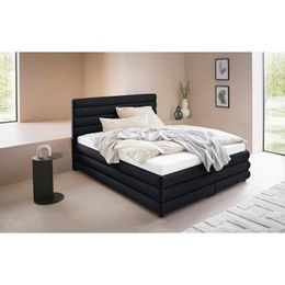 LeGer Home by Lena Gercke Polsterbett &raquo;Maylis&laquo; wahlweise mit und ohne Matratze und Lattenrost, auch in 200cm Breite grau 100% Polyester Liegefl&auml;che 