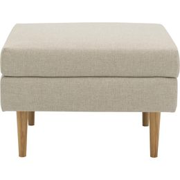 DOMO collection Polsterhocker &raquo;Filho, individuell erweiterbar&laquo; Polsterhocker f&uuml;r Terrasse, Garten und Balkon, speziell f&uuml;r Outdoor beige 88% Olefin, 