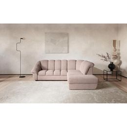 COTTA Ecksofa &raquo;Mado, Breite 260 cm&laquo; verschiedene Sofas individuell kombinierbar rosa 100% POLYESTER (PES) B/H/T: 260cm x 88cm x 104cm, Luxus-