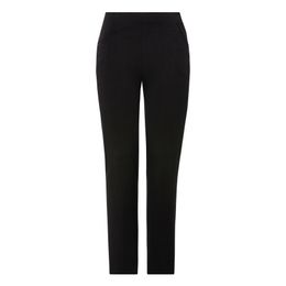 KjBRAND Damen Schlupfhose "Schlupfhose Susie in Bi-Stretch, Kammgarnoptik", schwarz, Gr. 23, Web, Obermaterial: 63% Polyester, 35% Viskose, 2%