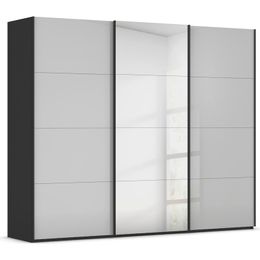 Rauch Schwebet&uuml;renschrank &raquo;Kleiderschrank Schrank Garderobe Schlafzimmerschrank SCALE-FYRA&laquo; edle viergeteilte T&uuml;ren Spiegel/Glas-Mix viele Farben MADE