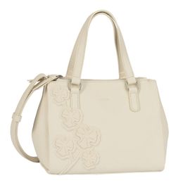 Gabor Damen Shopper &raquo;Jovita&laquo; mit verspielten 3D-Bl&uuml;ten auf weich genarbtem Lederimitat B/H/T: 28cm x 20cm x 13cm
