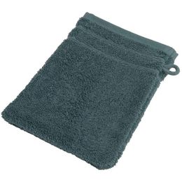 WEWO-Fashion Wewo fashion Waschhandschuh &raquo;9518W&laquo; saugstark blau Frottee B/L: 16cm x 21cm