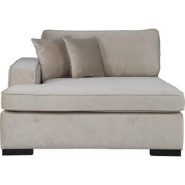 Home Affaire Sofaelement &raquo;Skara&laquo; Modul zum eigenen Zusammenstellen, in vielen Bezugsqualit&auml;ten beige Samtoptik, links