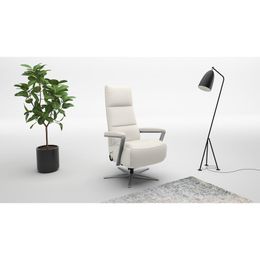 Sit & More sit&more TV-Sessel &raquo;Vario Comfort, inkl. Kopfteilverstellung & 360&deg; Drehfunktion&laquo; inkl. Herz-Waage-Funktion & 3 Motoren, H&ouml;he der Armlehnen 64cm wei&szlig; 