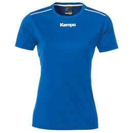 Kempa Damen T-Shirt "Shirt POLY WOMEN", blau, Gr. S, Obermaterial: 100% Polyester Pol. recyc.., Shirts