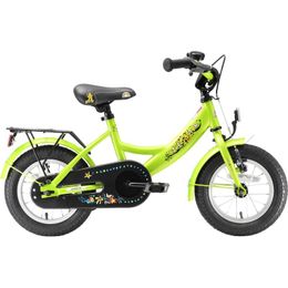 Bikestar Kinderfahrrad &raquo;Classic&laquo; 1 Gang gr&uuml;n 23cm, 12 Zoll (30,48cm) Kinderfahrrad