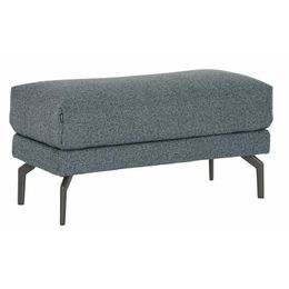 Creation BY ROLF BENZ Hockerbank &raquo;CR.450, Sitzbank&laquo; Alugussf&uuml;&szlig;e in umbragrau grau Chenille COCO (72% Polyester 15% Baumwolle 13% Polyacryl) B/H/T: 