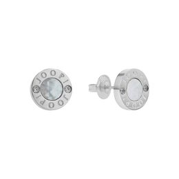 JOOP! Damen JOOP! Paar Ohrstecker &raquo;2039777&laquo; mit Zirkonia (synth.) silber 10mm, Edelstahl