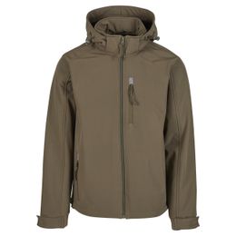 Brandit Herren Allwetterjacke "Brandit Softshelljacket Hurricane", braun, Gr. M, unifarben, 96% Polyester, 4% Elasthan, Jacken