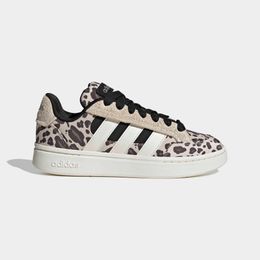 adidas Sportswear Sneaker 'GRAND COURT ALPHA' Damen Gr&ouml;&szlig;e 35.5 beige / dunkelbraun / schwarz / wei&szlig; Sommerschuhe