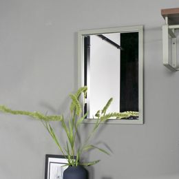 SPINDER DESIGN Wandspiegel &raquo;SENZA&laquo; Metall, Breite 40 cm, Horizontal und vertikal befestigbar gr&uuml;n Metall B/H/T: 40cm x 55cm x 3cm