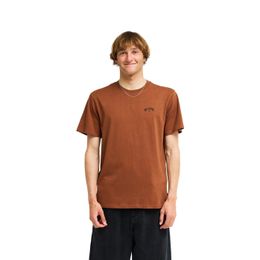 Billabong Herren T-Shirt "Arch Wave", braun, Gr. XL, Obermaterial: 100% Baumwolle., Shirts