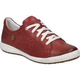 Josef Seibel Damen Sneaker "Caren 01, hibiscus", Gr. 42, braun, Obermaterial: 100% Rindsleder Leather cow., Schuhe