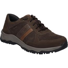 Josef Seibel Herren Schn&uuml;rschuh "Leroy 56, braun-kombi", Gr. 42, braun, Obermaterial: 100% Rindsleder Leather cow., Schuhe