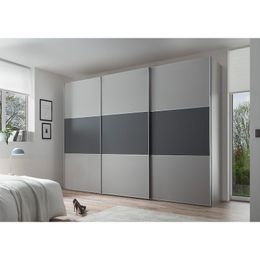 STAUD Schwebet&uuml;renschrank &raquo;Includo, Made in Germany&laquo; Mit vier verschiedenen Ausstattungsvarianten grau Holzwerkstoff saphir, B/H/T: 298cm x 222cm x 