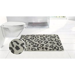 OTTO home Badematte &raquo;Anna Leo, Badvorleger, Badezimmer Teppich, Duschvorleger&laquo; H&ouml;he 15 mm rutschhemmend beschichtet fu&szlig;bodenheizungsgeeignet schnell 