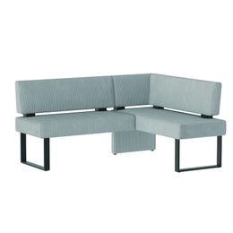 OTTO home Eckbank &raquo;Oliver mit Metallgestell, K&uuml;chenbank&laquo; verschiedene Bez&uuml;ge Cord Esszimmerbank OTTOs Choice blau Holzwerkstoff, Massivholz, Polyester