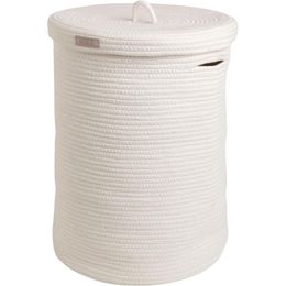 M&ouml;ve Aufbewahrungskorb &raquo;Bohemian&laquo; wei&szlig; Baumwolle, Polyester B/H/T: 35cm x 50cm x 35cm