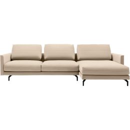Creation BY ROLF BENZ Ecksofa &raquo;CR.414, Designecksofa, Polsterecke, Breite 300cm, L-Form&laquo; wahlweise aus feinstem Rindsleder oder hochwertigem Chenille 