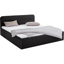 Westfalia Schlafkomfort Polsterbett inkl. Bettkasten bei Ausf&uuml;hrung mit Matratze schwarz Bezug Bett: wahlweise Microfaser (100% Polyester), Strukturstoff (77% Polyester, 23% 