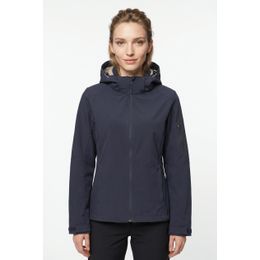 McKINLEY Damen Outdoorjacke "DA.-JACKE MOUNT BONA W", blau, Gr. 48, Web, Obermaterial: 92% Polyester, 8% Elasthan, Jacken, w&auml;rmeisolierend,
