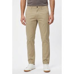 BOSS Orange Herren Chinohose "Regular", beige, Gr. 40, Web, Obermaterial: 97% Baumwolle, 3% Elasthan, Hosen, in gerader From