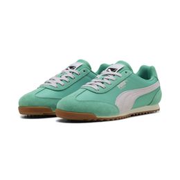 Puma Damen Sneaker "ARIZONA NYLON", Gr. 42, gr&uuml;n, Textil, mehrfarbig, Schuhe, f&uuml;r vielseitige Eins&auml;tze, mit Wildleder-Overlays, sportlicher Stil