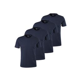 s.Oliver Herren T-Shirt "T-Shirt Basic T-Shirt 4er Pack", blau, Gr. XL, Obermaterial: 100% Baumwolle CO., Shirts