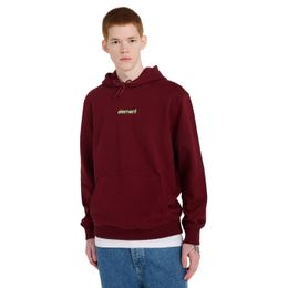 Element Herren Hoodie "Simple Logo", rot, Gr. M, Obermaterial: 70% Baumwolle, 30% Baumwolle., Sweatshirts