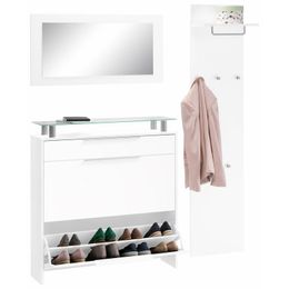 borchardt M&ouml;bel borchardt M&ouml;bel Garderoben-Set &raquo;Oliva&laquo; wei&szlig; Einheitsgr&ouml;&szlig;e