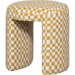 Woood Sitzhocker &raquo;Charlie kompakte Form, vollst&auml;ndig gepolstertes B 45 x T 45 x H 47 cm&laquo; Sehr hohe Verschlei&szlig;festigkeit, Tragkraft 100 kg, mittlere 