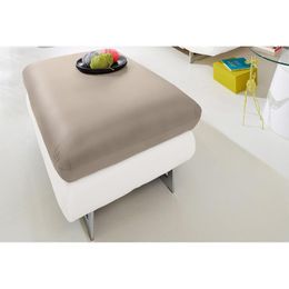 COTTA Hocker &raquo;Solution&laquo; wei&szlig; B/H/T: 98cm x 45cm x 67cm, Kunstleder SOFTLUX