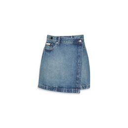 Calvin Klein Jeans Damen Jeansrock &raquo;DENIM MINI WRAP SKIRT&laquo; Figurbetont blau 25
