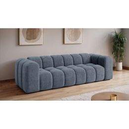 OTTO home Big-Sofa &raquo;KALLIE Design-Sofa mit Steppung, Bubble-Optik, Breite 248 cm&laquo; moderne Steppung, hoher Sitzkomfort und modernes Design 100% 