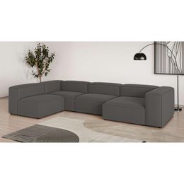 OTTO home Wohnlandschaft &raquo;HAILY U-Form mit Ottomane links/rechts, Ma&szlig;e B/T/H: 360/200/72 cm&laquo; als Modul oder separat verwendbar, f&uuml;r individuelle 